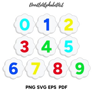 Neon Colors Alphabet Beads Clipart Bundle, 5 Colorful Flower Clipart ...