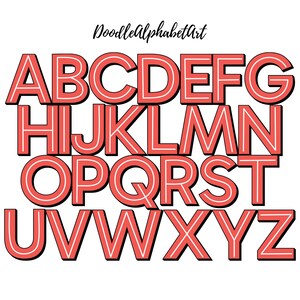 Hand-drawn White Center Line Geometric Alphabet Bundle, Boho Retro Font ...