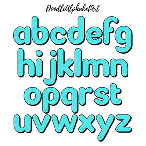 Grunge Letter PNG, Doodle Alphabet Letters PNG Bundle, Distressed ...