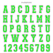 Fillable Varsity Letter Set: 2-outline SVG, PNG, PDF (digital Download ...