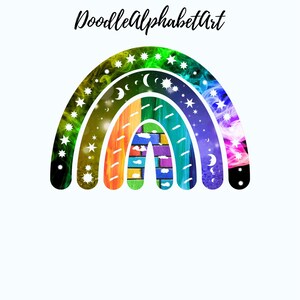 Fill Your Own RAINBOW on CANVA, Editable Canva Frames Bundle: Set of 6 ...