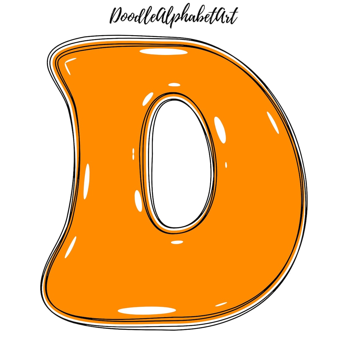 Retro Groovy Doodle Alphabet: Bright 3D PNG Bundle (5 Alpha Sets) - Etsy