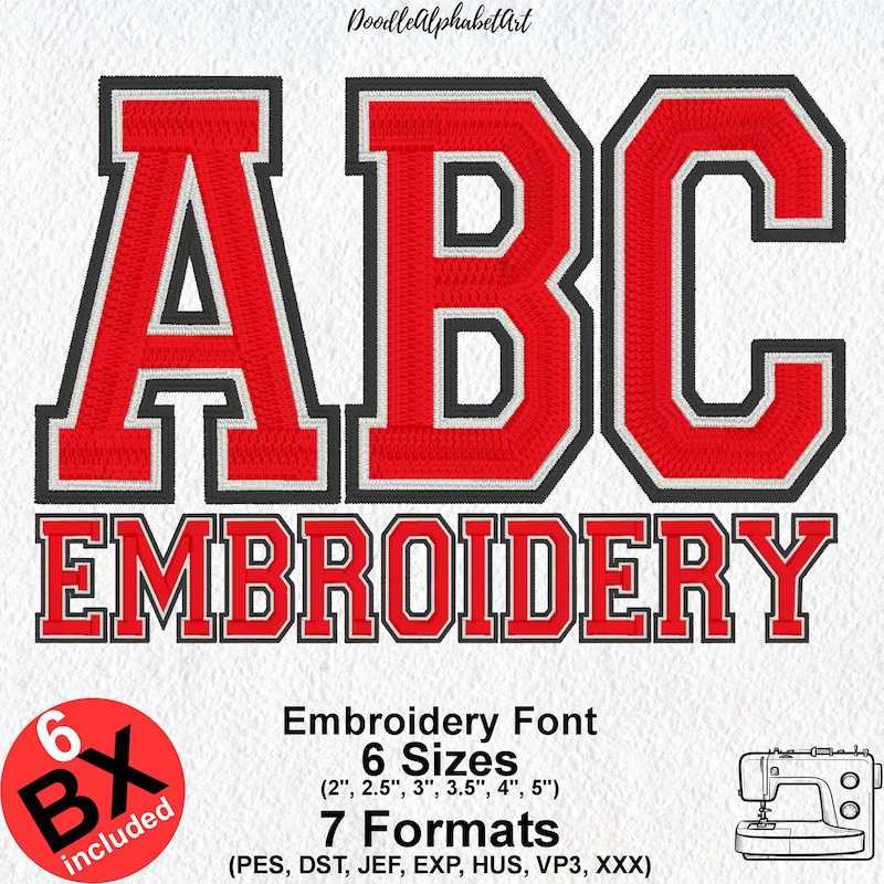 Varsity M Embroidery File - Etsy