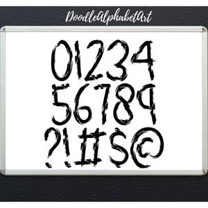 Chalkboard Alphabet Font PNG Clipart, Black and White Chalk Letters ...