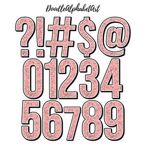 Grunge Retro Letter PNG Bundle, Distressed Fonts, Doodle Alphabet Sets ...