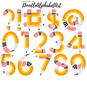 School Teacher Alphabet Letters PNG, Back to School PNG, 5 Styles of ...