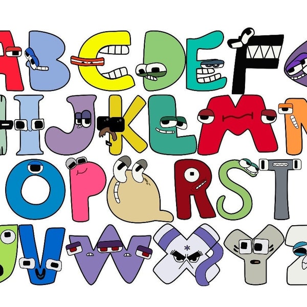 Alphabet Lore Png - Etsy