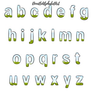 Canva Frames Doodle Alphabet, Radical Font, Uppercase, Lowercase ...