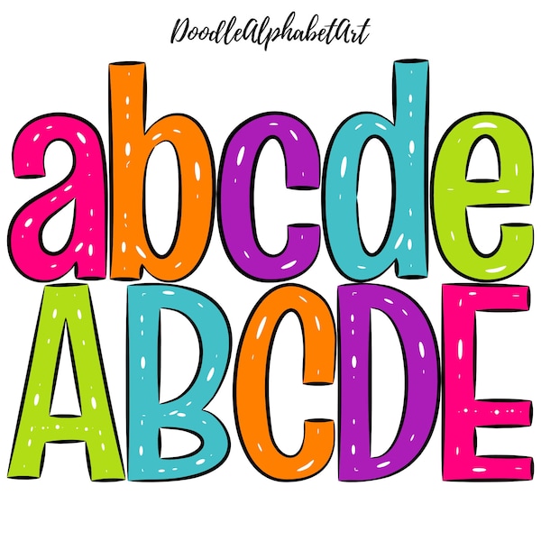 Bubble Curved Letters - Etsy