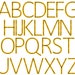 Boho Rainbow Digital Doodle Alphabet Scribble PNG in 5 Colors, Letters ...