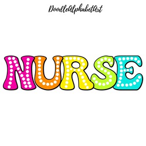 Groovy Polka Dot Alphabet PNG Bundle: Retro Marquee Letters (digital ...