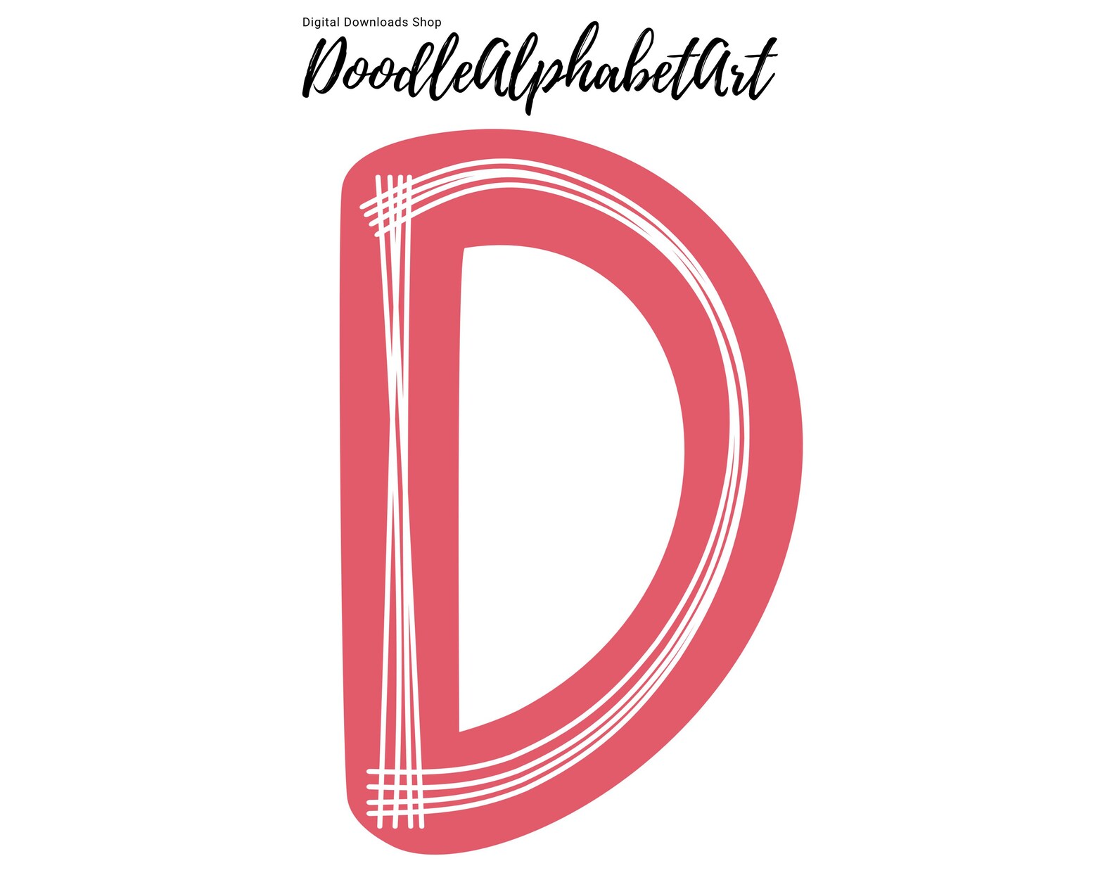 Scribble Letters PNG in 5 Color Palettes for Mother's Day - Etsy