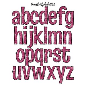 Cherry Berry Fruit Alphabet Valentine's Day PNG Letters & Numbers ...