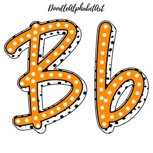 Dalmatian Retro Dots Alphabet PNG Bundle, Bright Colors, 5 Alpha Sets ...