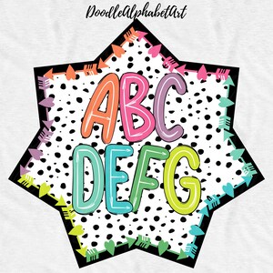 Handwriting Arrow Letters PNG Bundle, Checkered & Dot Dalmatian Arrow ...