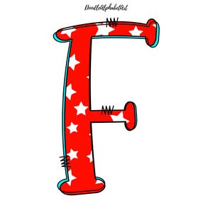 Summer Alphabet PNG Set, Vibrant Sketched Scribble Letters & Summer ...