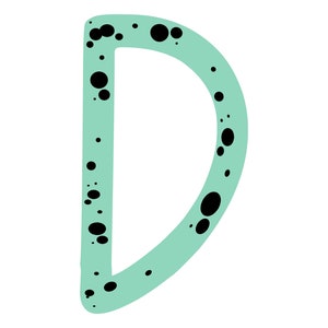 Bubbles Retro Letters PNG, Hand Drawn Doodle Alphabet PNG Bundle With ...