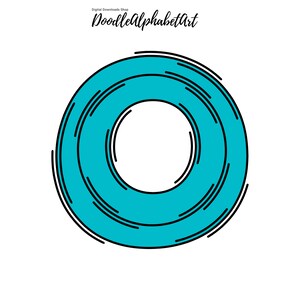 Hand-drawn Scribble Outline Doodle Alphabet PNG Bundle - Perfect for ...