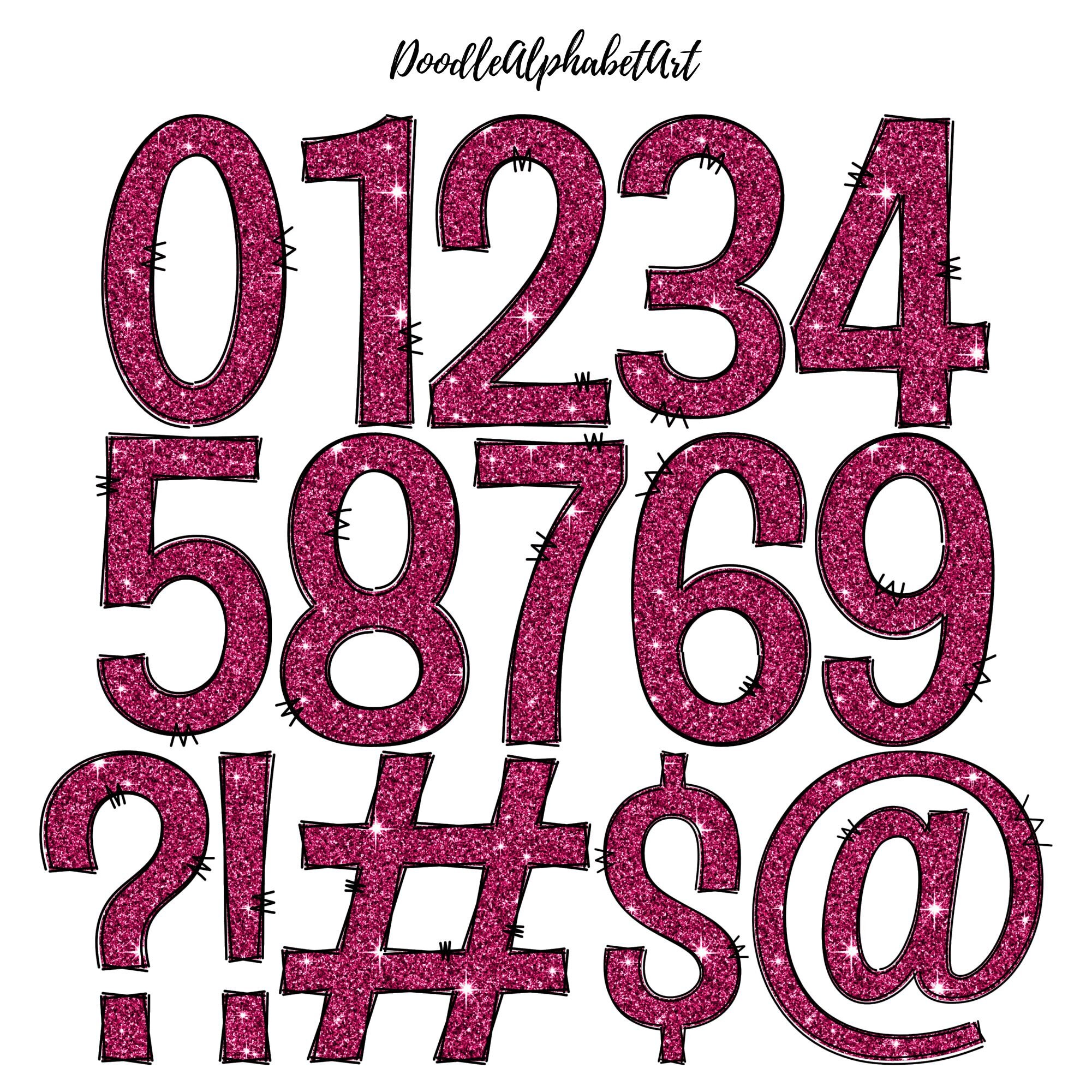 Valentine's Glitter Alphabet PNG Set: Red Shades (digital Download) - Etsy