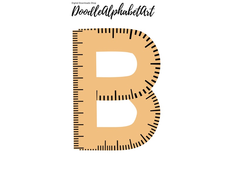 School Teacher Alphabet Letters PNG Back to School PNG 5 - Etsy