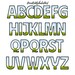 Canva Doodle Alphabet Letters: Drag & Drop Photo Frames (digital ...
