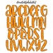 White Curved Line Drawing Alphabet Letters PNG, Bright Color, 5 Alpha ...