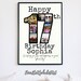 17th Birthday Photo Collage Canva Frame Template, Easy Drag and Drop ...