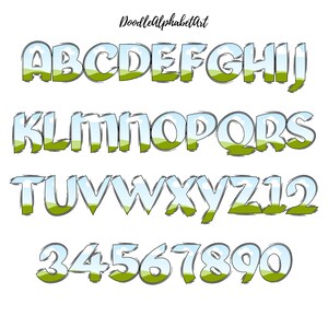 Canva Frame Bold Alphabet, Outline Strokes Handwritten Uppercase and ...