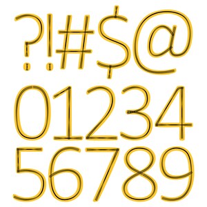 Boho Rainbow Digital Doodle Alphabet Scribble PNG in 5 Colors, Letters ...