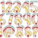 Boho Rainbow Alphabet PNG. Classroom Rainbow Alphabet Hand Drawn ...