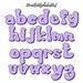 Retro Font PNG Bundle: Groovy Pastel Alphabet (digital Download) - Etsy