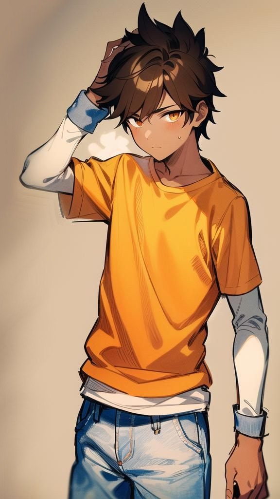 Hand-drawn ANIME Color Character FULL BODY Drawings for Rpgs/novels ...