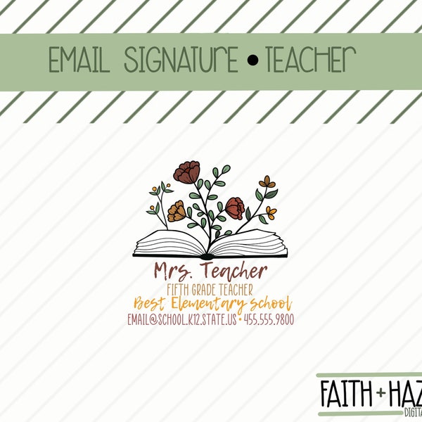 Email Signature - Etsy