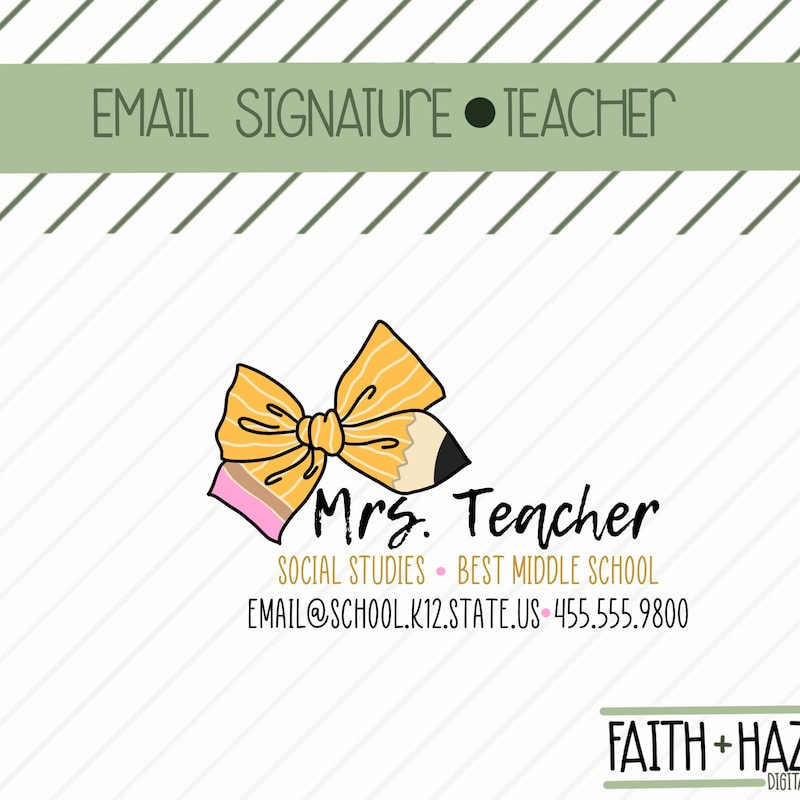 Email Signature - Etsy