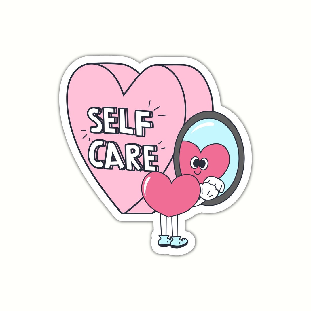 Self Care Sticker, Mental Health Sticker, Therapy Sticker, Sticker ...