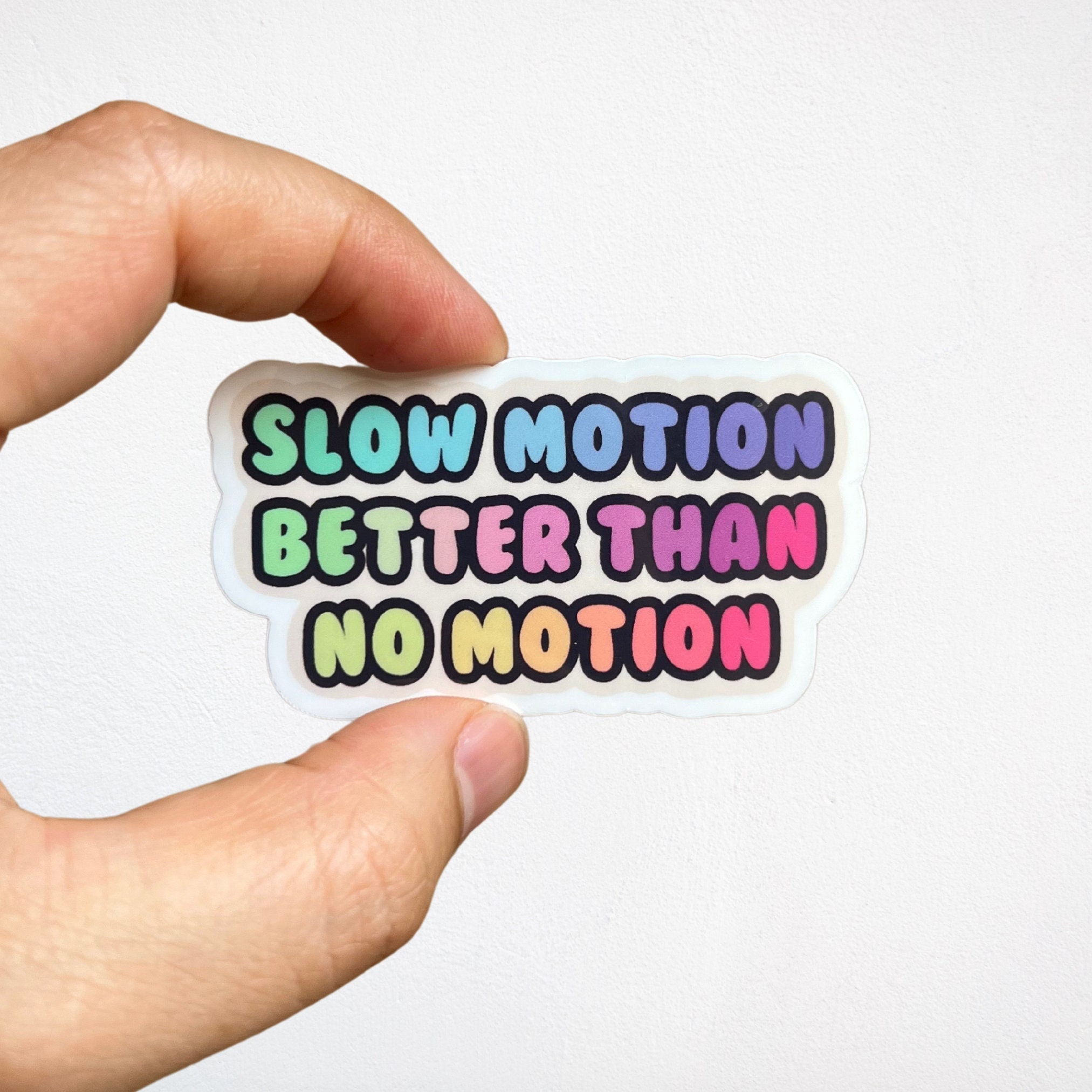 Progress Sticker Mental Health Sticker Motivational Quote Motivational ...