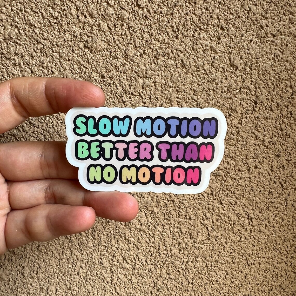 Progress Sticker Mental Health Sticker Motivational Quote Motivational ...