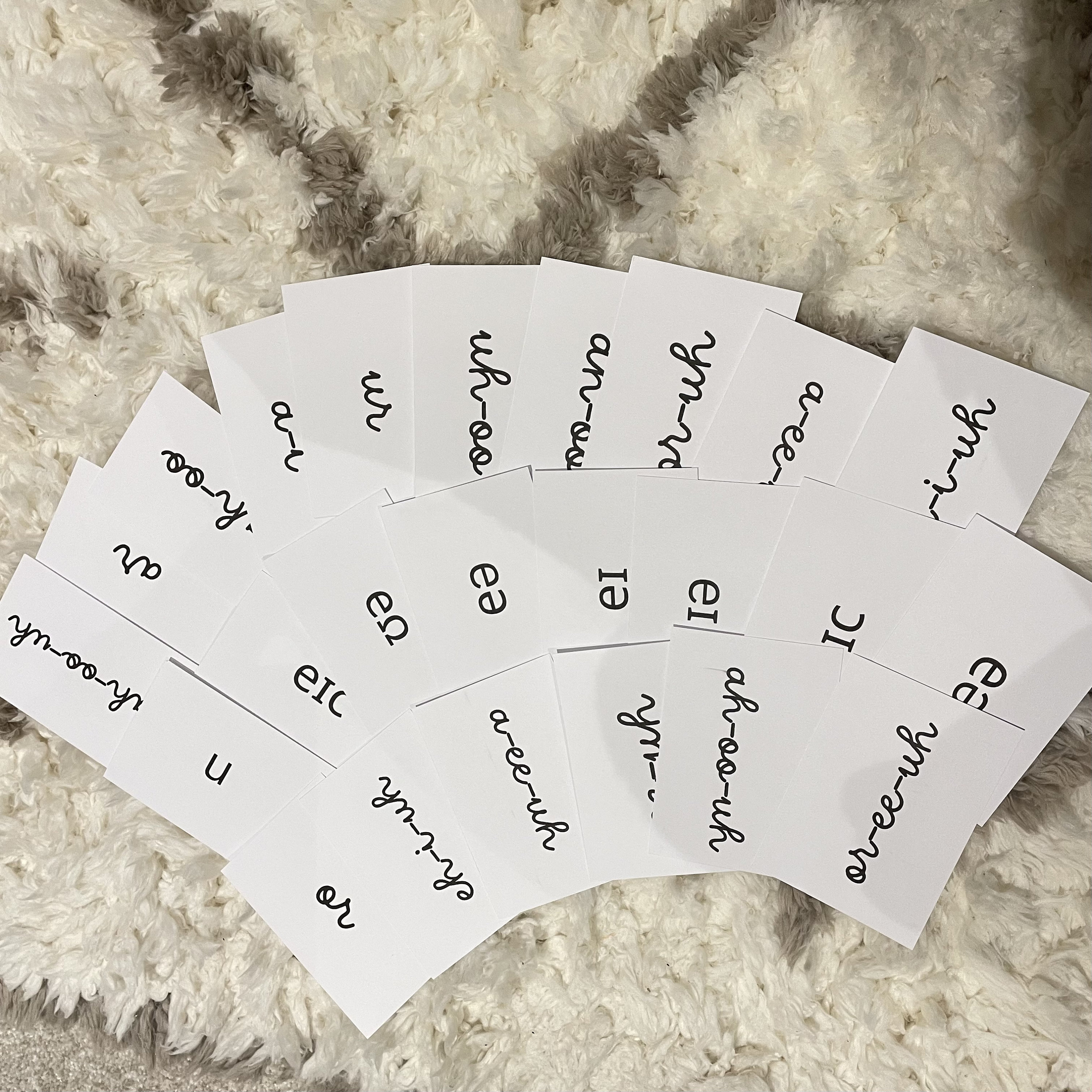 IPA Vowel Study Cards Diphthongs Speech and Language - Etsy