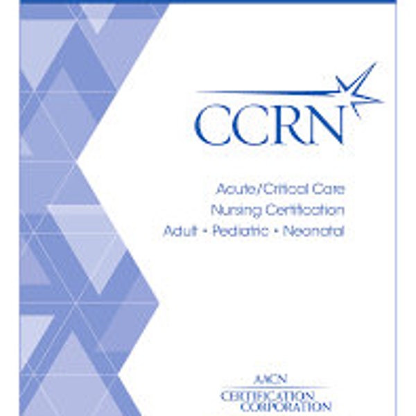 Ccrn Study Guide - Etsy