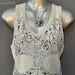 New Vocal Apparel Womens Womens Boho Embellished Black Criss Cross Soft ...
