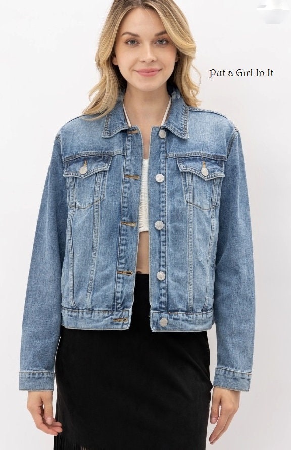 New Vocal Apparel Womens Sequin Angel Wings Denim Blue Sequined Jean ...