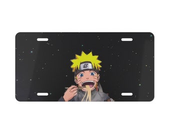 Front License Plate Anime - Etsy