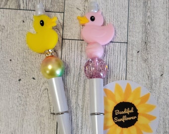 Rubber Duck Pen - Etsy