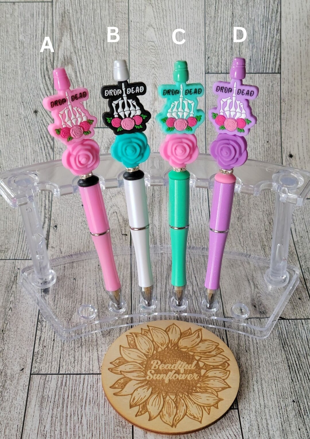 Day of the Dead Pen, Dia De Los Muertos, Sugar Skull, Skeleton Hand ...