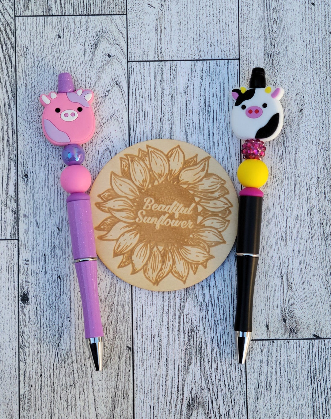 Squishmallow Cow Beaded Pen, Squishmallow, Gift for Her, Gift for Girl ...