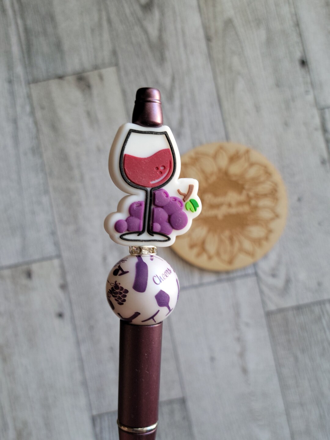 Wine Glass Pen, Merlot, Wine Gifts, Wine Lovers Gift, Mom Wine Gift ...