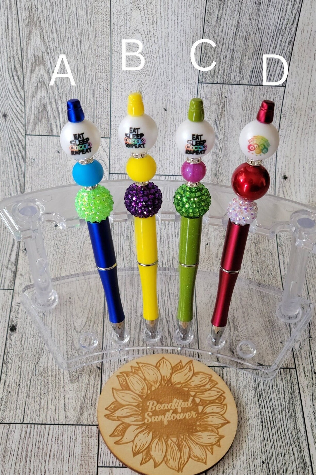 BINGO Beaded Pen, Bingo Pen, Bingo Items, Bingo Player, Bingo Supplies ...