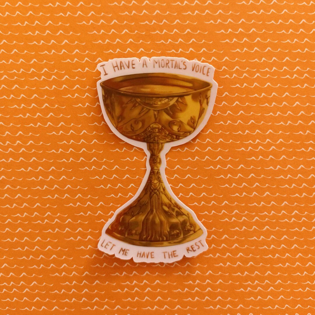 Circe Chalice Sticker, Water Resistant and Laminated Vinyl Decal - Etsy
