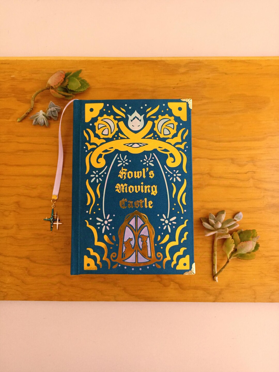 Howl's Moving Castle Rebound Book - Golden and Holographic/iridescent ...