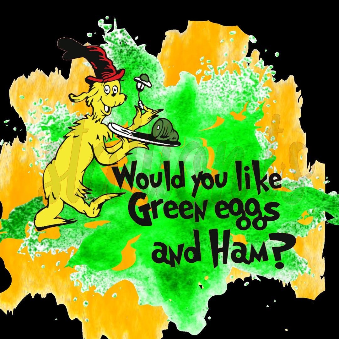 Dr Seuss Green Egg and Ham - Etsy